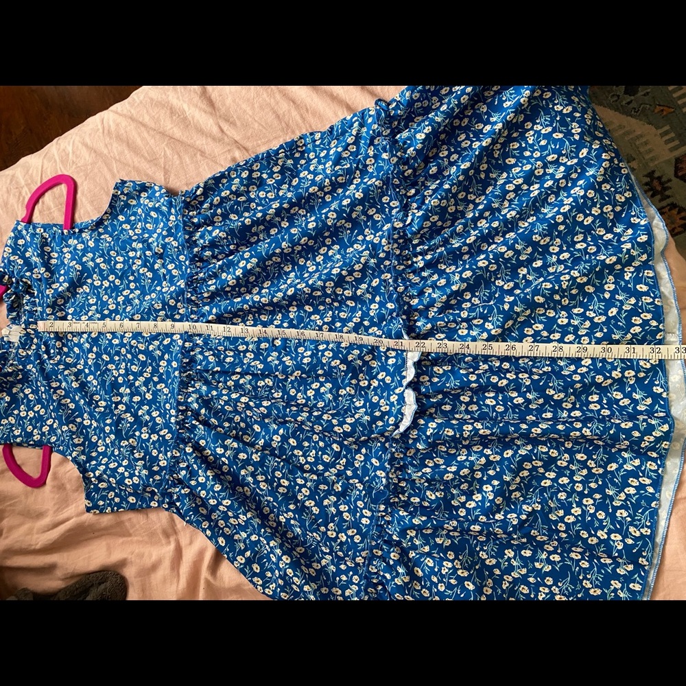 Vintage Labeled Floral Print Shift Dress - Gem